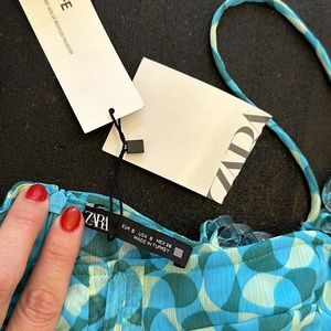 Zara | Dresses | Zara Ruched Bodycon Mini Summer Dress S | Poshmark